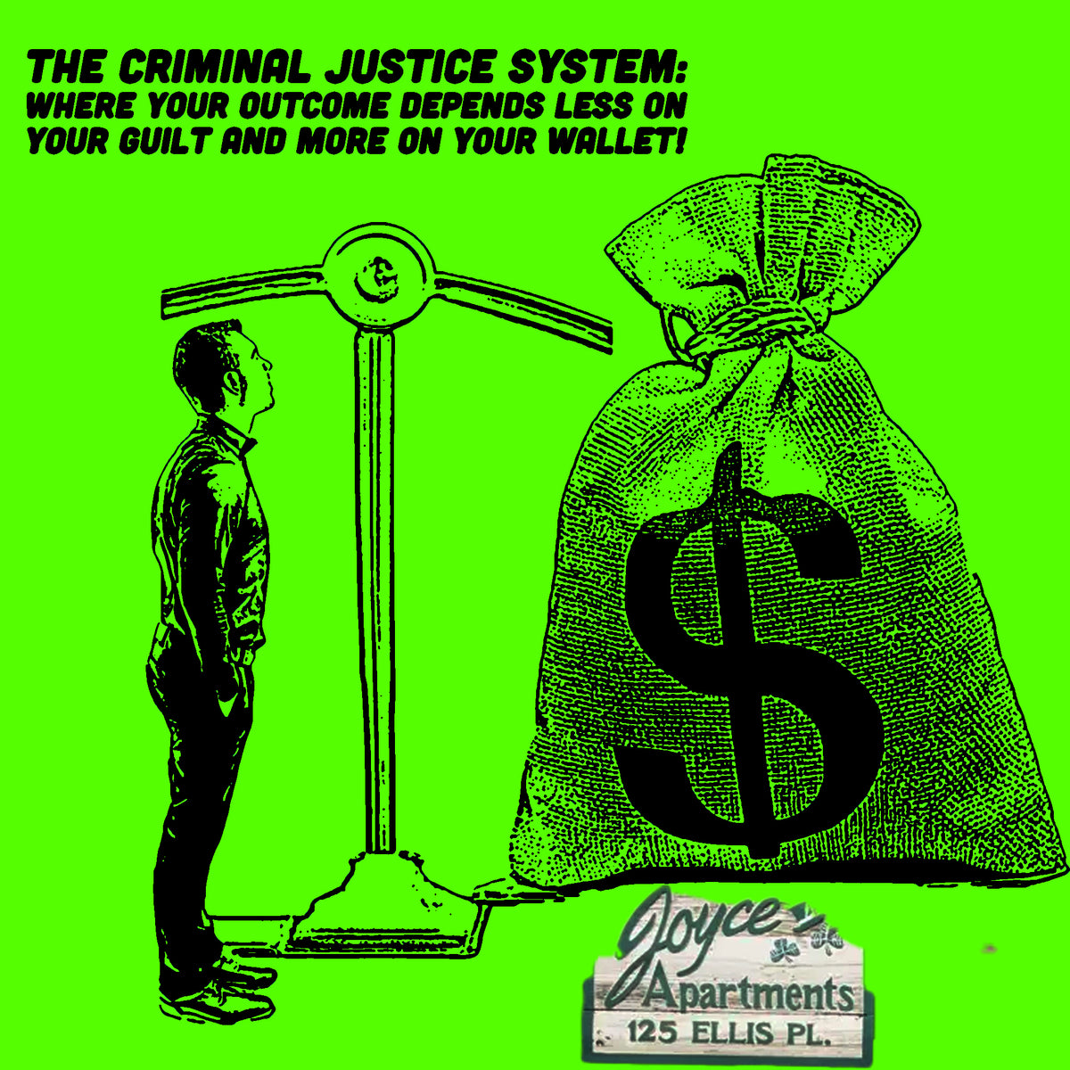 The Law Belongs to the Rich: A System of Injustice – DAN JOYCE art
