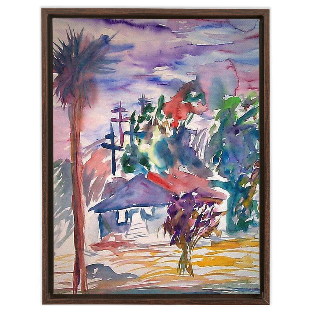 House with Trees – DAN JOYCE art